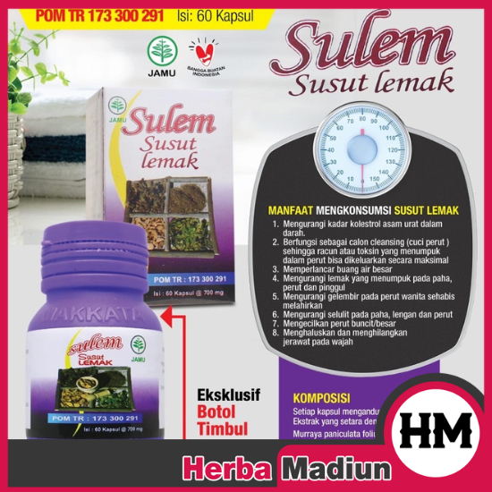 Jual Susut Lemak SULEM Diet Obat Pelangsing | Shopee Indonesia