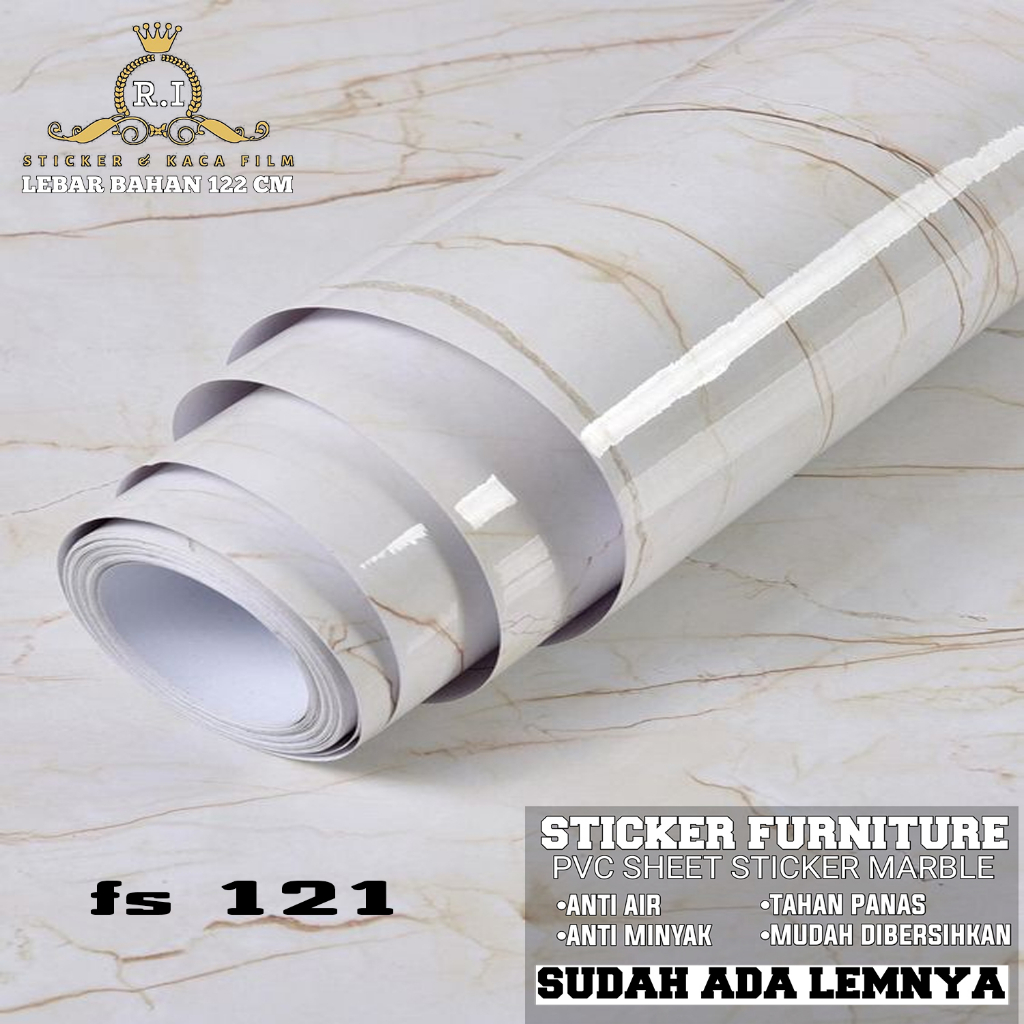 Jual stiker kayu PVC pelapis furinture meja lemari anti air dan minyak ...