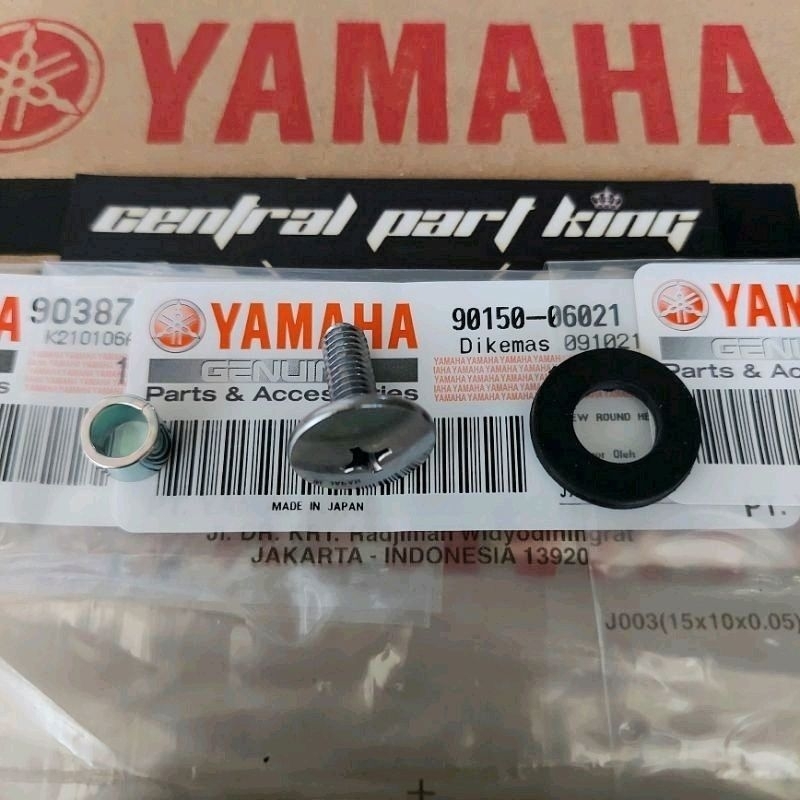 Jual BAUT, RING KARET DAN COLLAR COVER LOWER COVER DECK SAYAP BAWAH RXZ ...