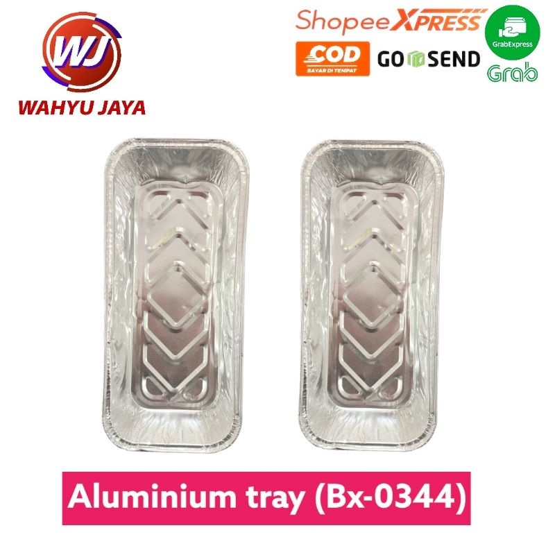 Jual Aluminium Tray (Bx-0344) UK.18.3cm×8cm | Shopee Indonesia