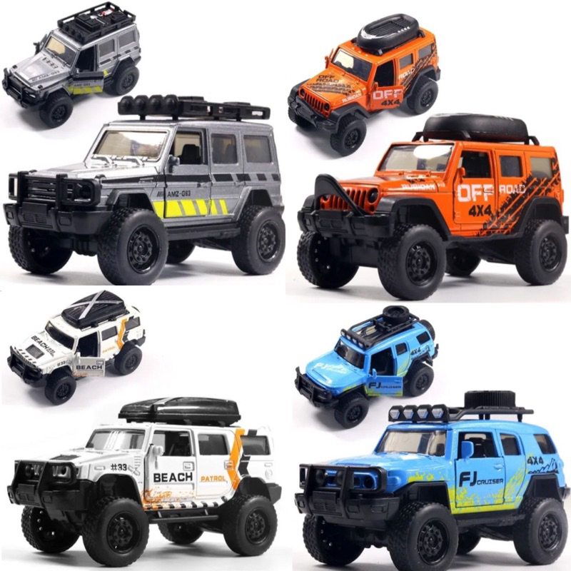 Jual DIE CAST 1:32 MOBIL 2018 SUZUKI JEEP JIMMY / LAND CRUISER / RAPTOR ...