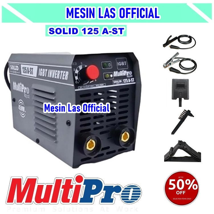 Jual Mesin Las Inverter MultiPro Solid 125 A-ST Trafo Las Listrik 450 ...