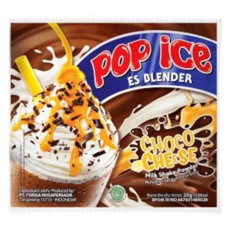 Jual pop ice rasa choco cheese satu renteng isi 10 | Shopee Indonesia