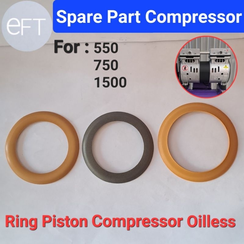 Jual Ring Piston Compressor Oilless 550w/750w/1500w | Shopee Indonesia