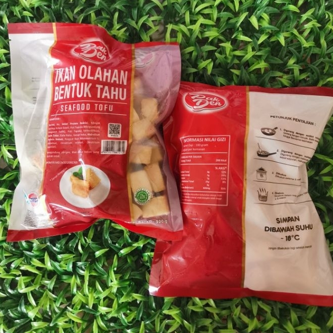 Jual Pak Den Ikan Olahan Bentuk Tahu (Seafood Tofu) - Berat 500Gr ...