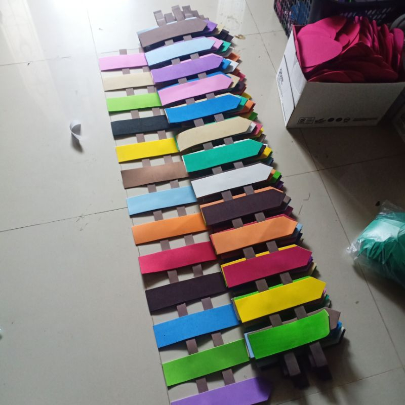 Jual Pagar Spon Eva (25 x 120 cm) Bahan Dekorasi Hiasan Kelas Ruangan ...