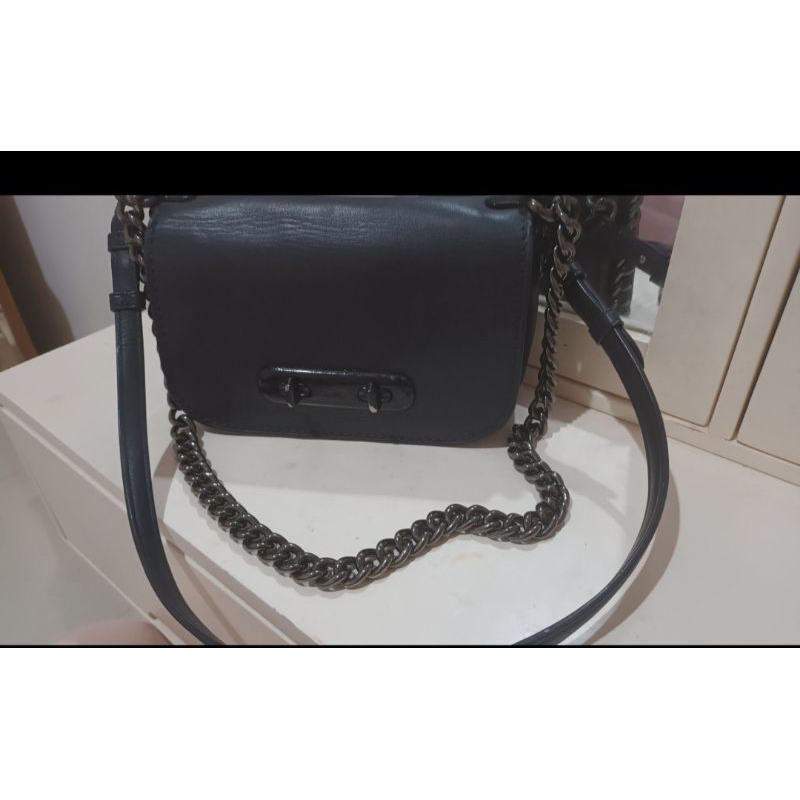Jual coach swagger sling tas preloved second | Shopee Indonesia