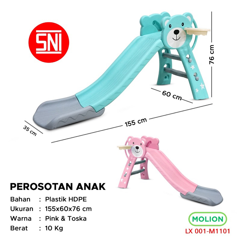 Jual Molion Mainan Perosotan Anak Prosotan Seluncuran Anak FREE Ring ...