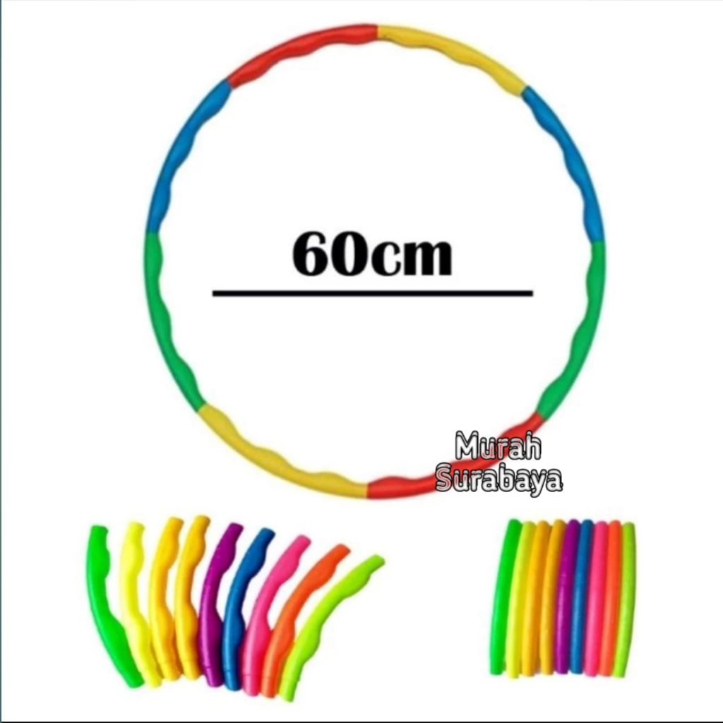 Jual Hula Hoop Pengecil Perut Warna Warna Hula Hoop Kecil 442 | Mainan Edukasi Anak Isi 8 Stick ...