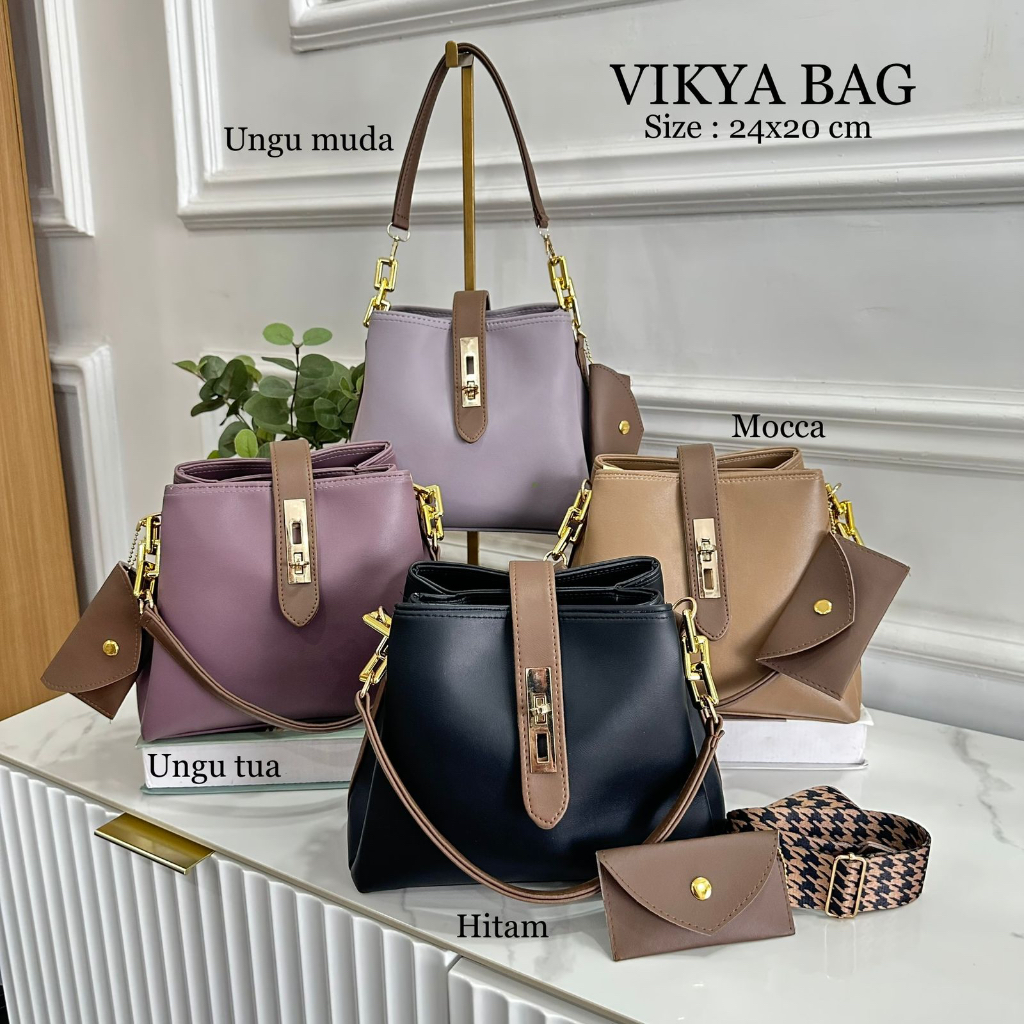 Jual OktavianaTasGrosir Tas 3 Ruang Vikya New Arrival | Shopee Indonesia