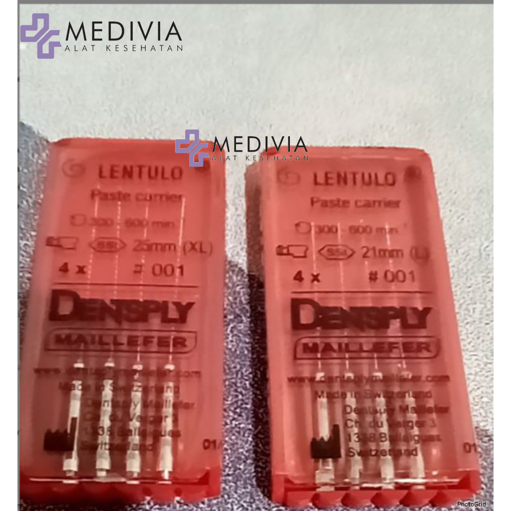Jual DENTAL JARUM LENTULO DENTSPLY 25MM ENDO ENDODONTIC PASTE CARRIER ...
