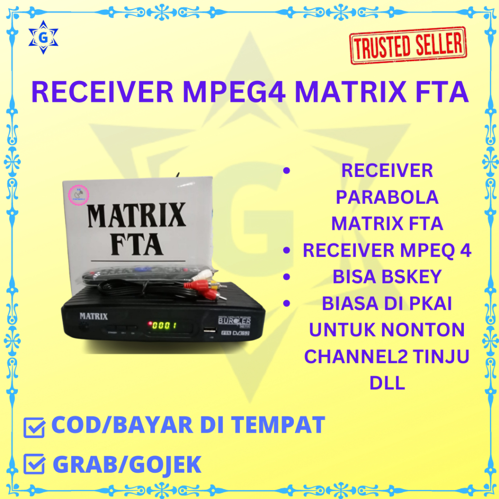 Jual RECEIVER MATRIX FTA DVB S2 PALING DI CARI | Shopee Indonesia