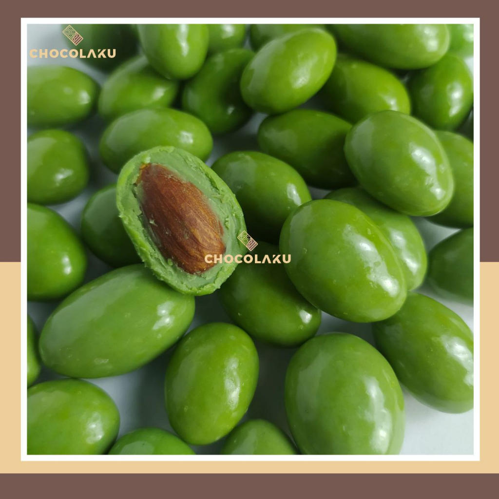 Jual Coklat Greentea Almond Scandia | Toko Coklat Kiloan Solo Chocolaku ...