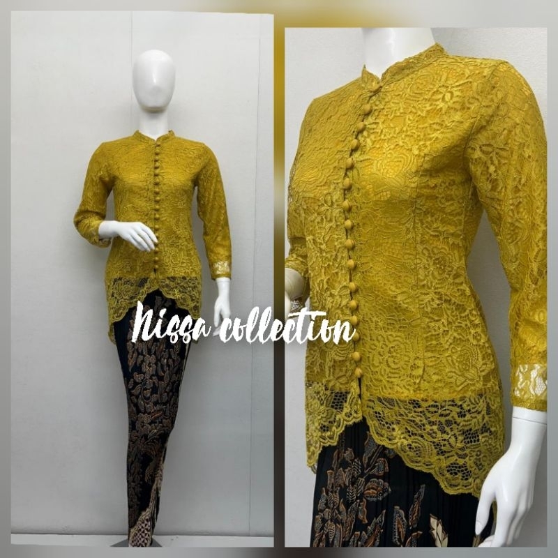Jual Kebaya Bluse kancing/Kebaya wisuda/Kebaya modren/Kebaya lamaran ...