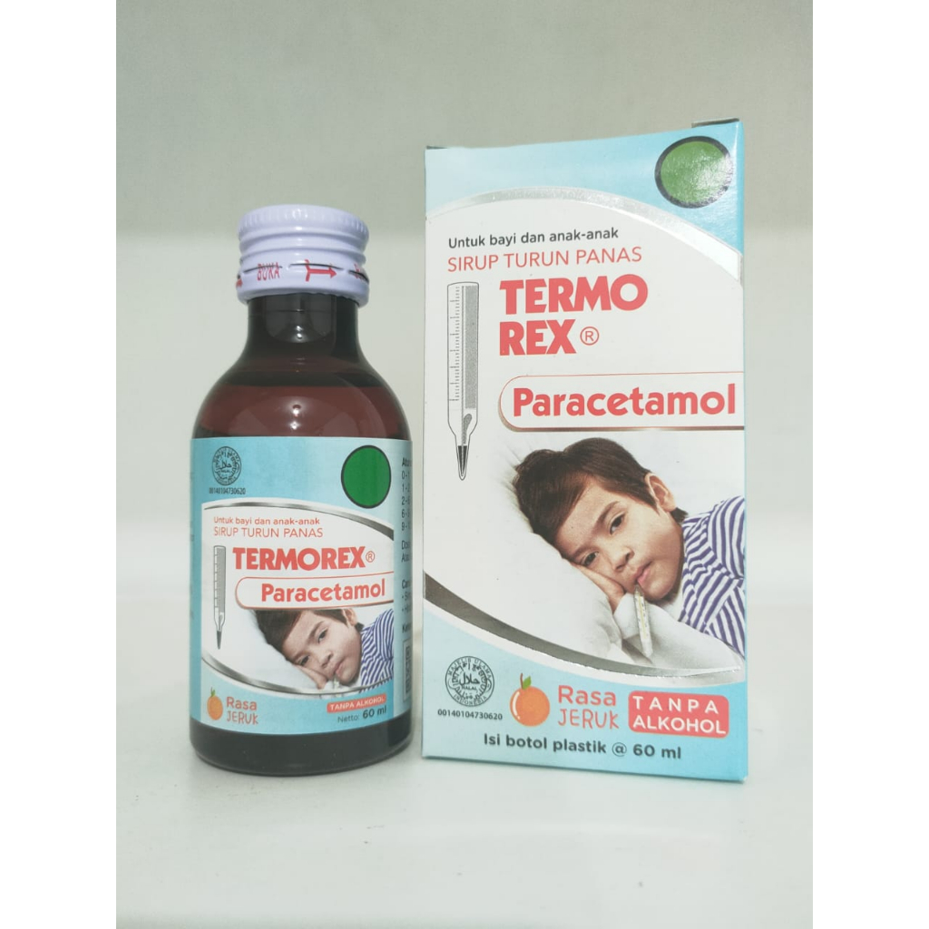 Jual Termorex - Syrup Turun Panas (60 ml) | Shopee Indonesia