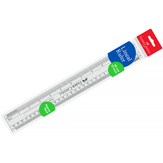 Jual RULER SCALE 30CM FABER CASTELL 171220 / PENGGARIS / Garisan ...