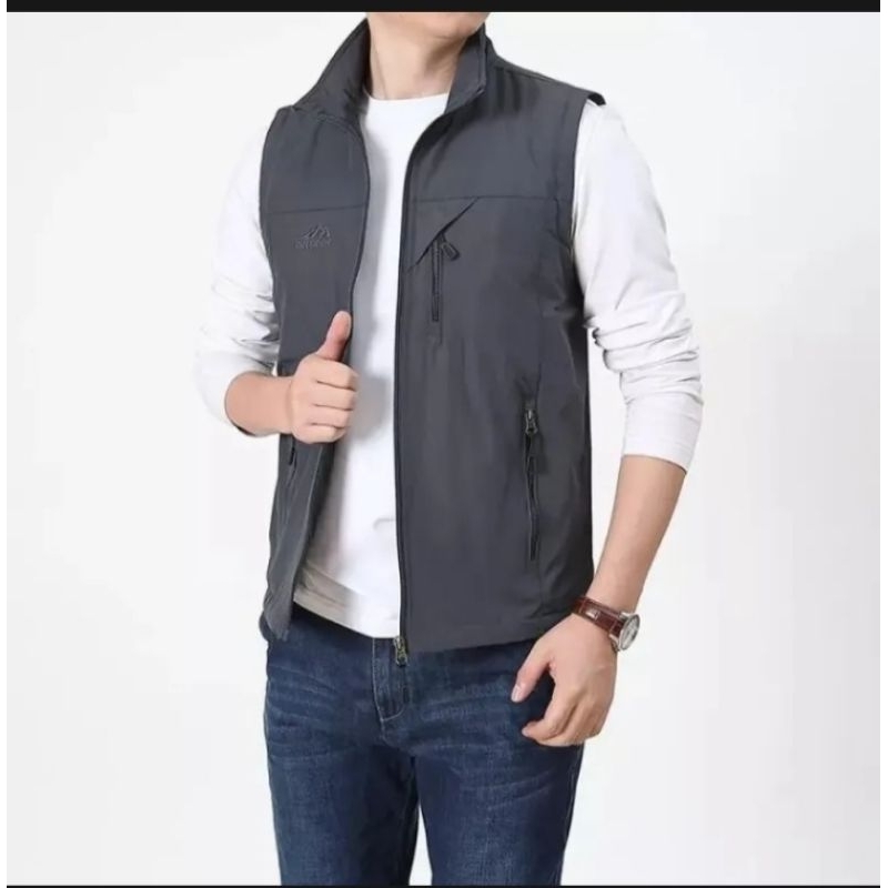 Jual Rompi Pria Keren Terbaru Distro Polos Bahan Taslan WP | Shopee ...