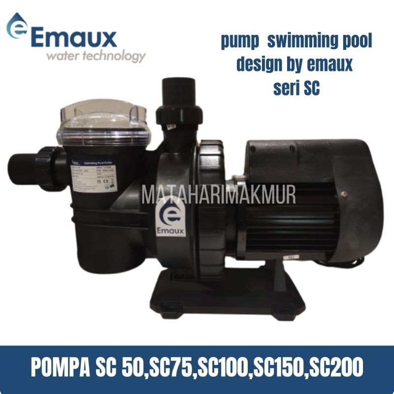 Jual POMPA AIR KOLAM RENANG SERI SC EMAUX(SC50,SC75,SC100,SC150, SC200) | Shopee Indonesia