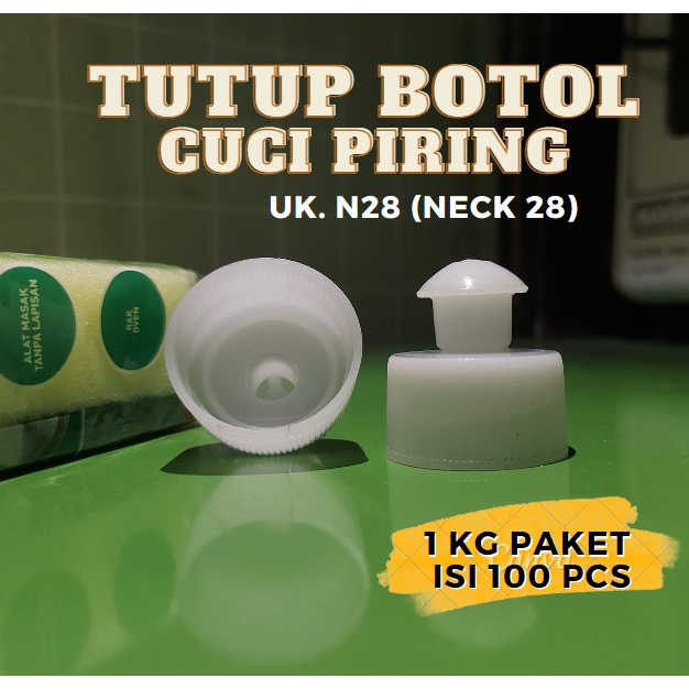 Jual Tutup Botol Cuci Piring Sistem Pull Up like Sunllight Neck 28 ...