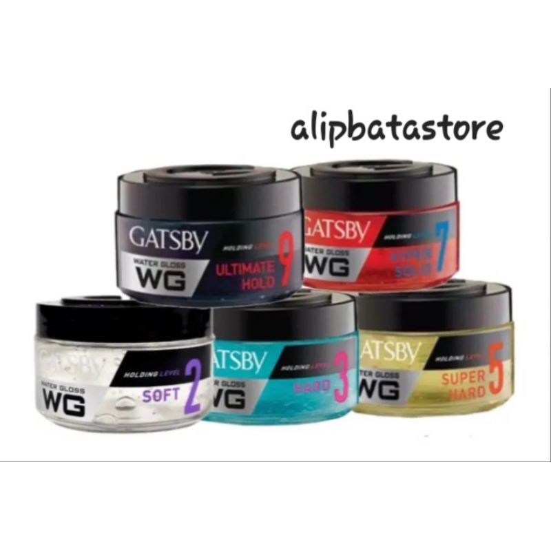 Jual GATSBY pomade water gloss 30gr | Shopee Indonesia