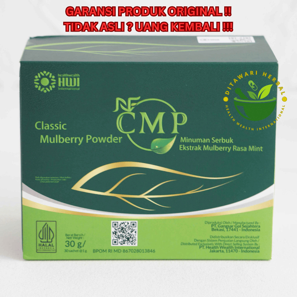 Jual NF CMP HWI 20 SACHET ASLI ORIGINAL ( GARANSI UANG KEMBALI ...