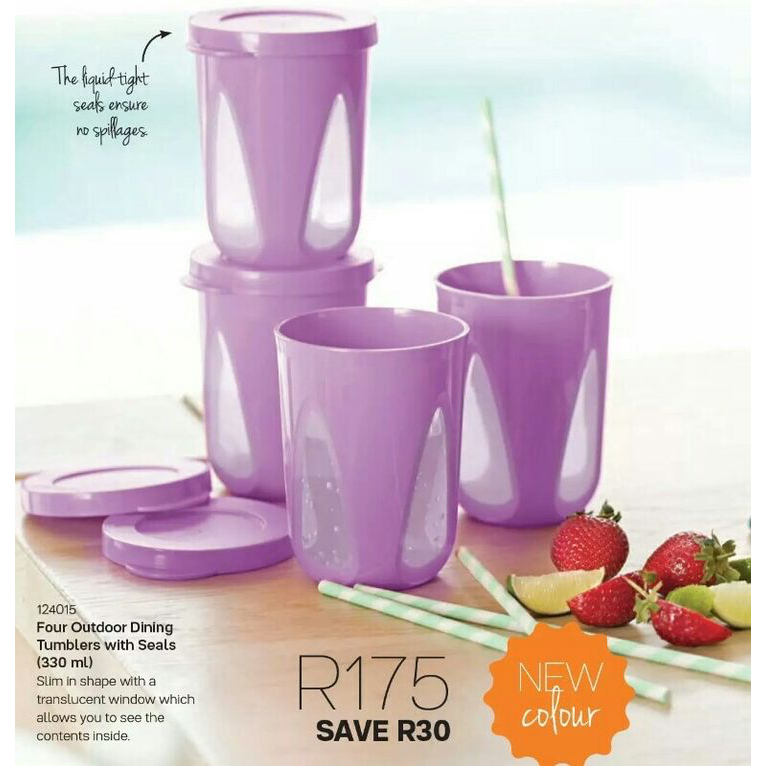 Jual TUPPERWARE MANTAN OUTDOOR DINING 330 ml | Shopee Indonesia