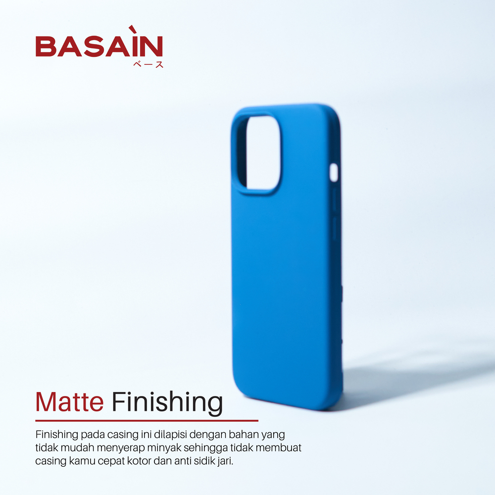 Jual BASAIN Casing iPhone 13/Pro/Max/Mini Case Soft Premium Silicone ...