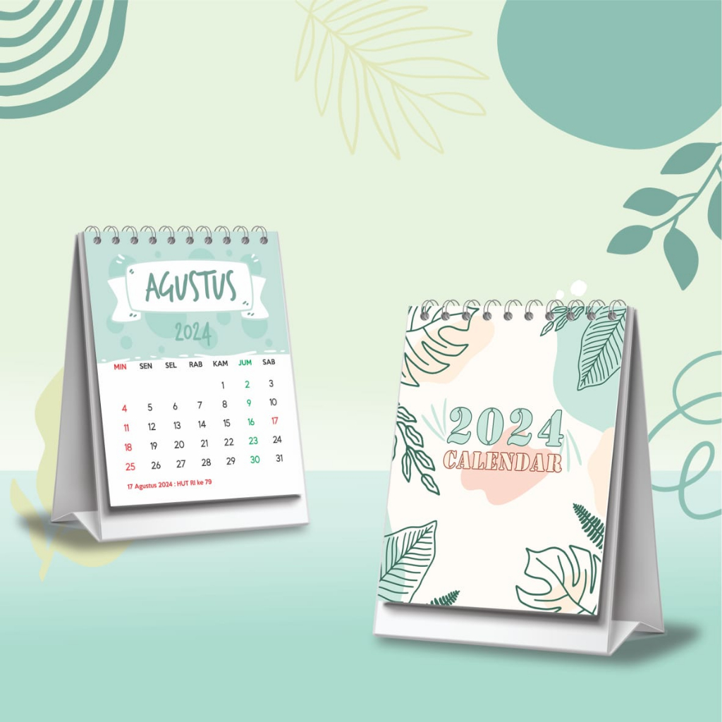 Jual KALENDER 2024 MINI KALENDER MEJA MINI Kalender Meja Estetik 2024 ...