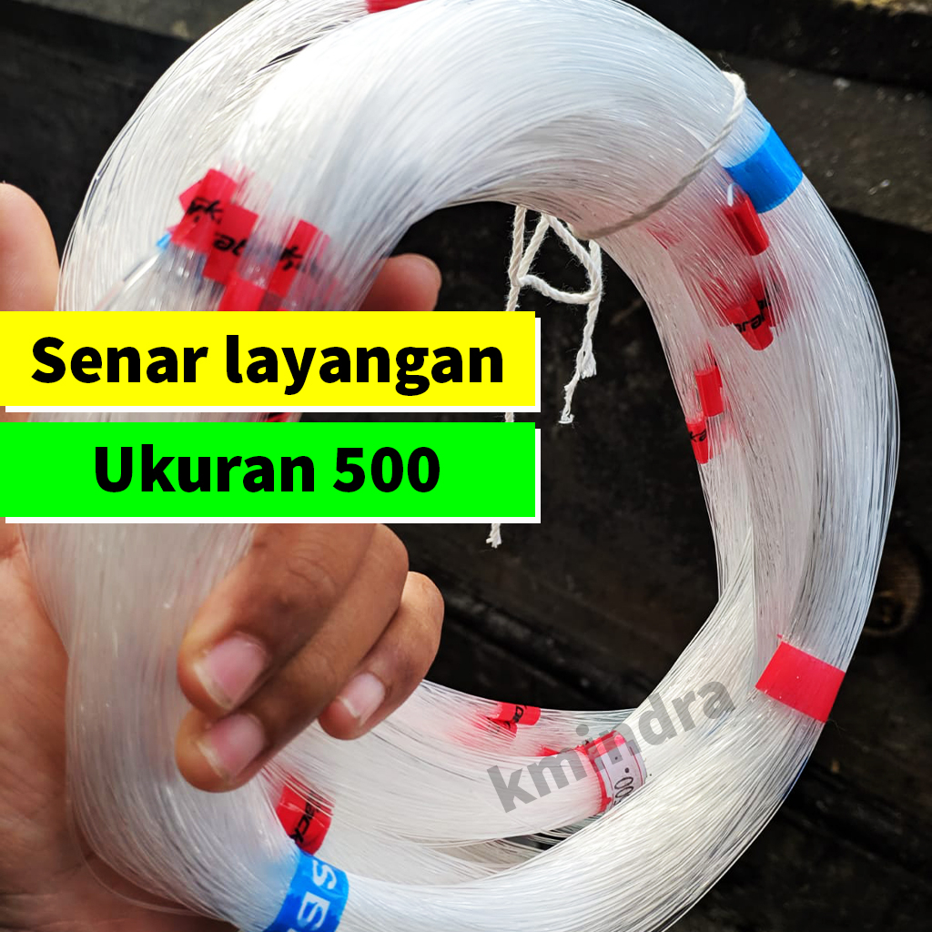 Jual Senar / tali layangan ukuran 500 600 700 original kuat cap ikan ...