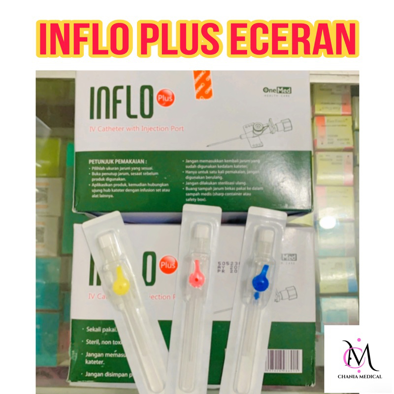 Jual IV INFLO PLUS ECERAN ONEMED | Shopee Indonesia