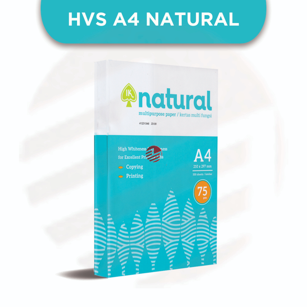 Jual Kertas HVS A4 75Gram NATURAL - Copy & Print Paper | Shopee Indonesia
