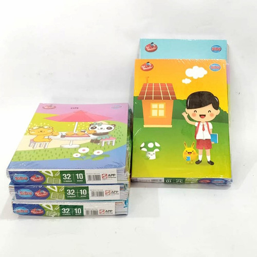 Jual Buku Tulis SIDU 32 Lembar Isi 10pcs / Buku Tulis 32 Lembar Sinar ...