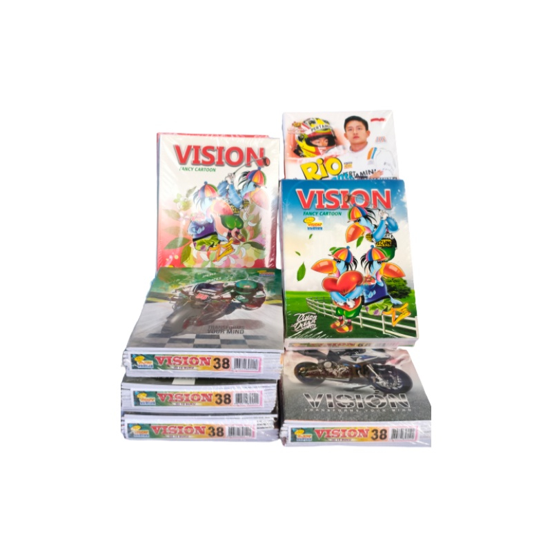 Jual Buku tulis Vision 38 lembar isi 10 buku | Shopee Indonesia