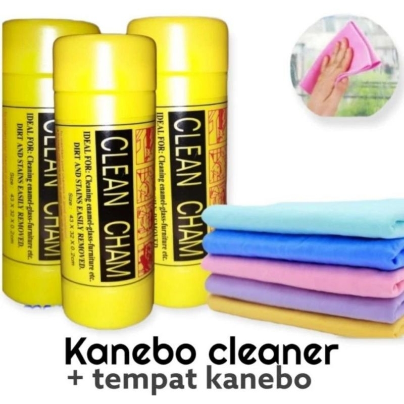 Jual kanebo + Tabung // Lap serbaguna// lap motor//Kanebo clean cham ...