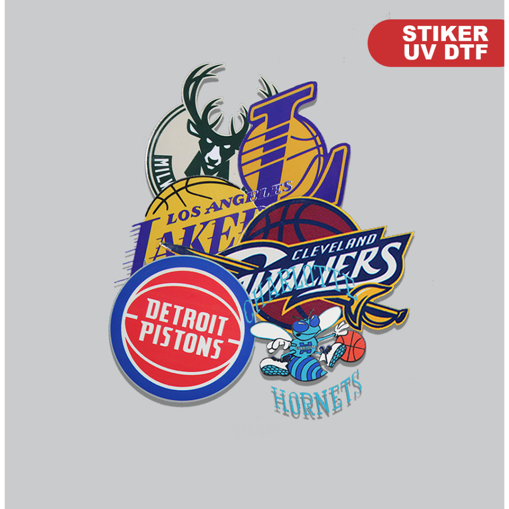 Jual STIKER UV DTF BASKETBALL, untuk helm, sepeda motor, mobil, custom ...