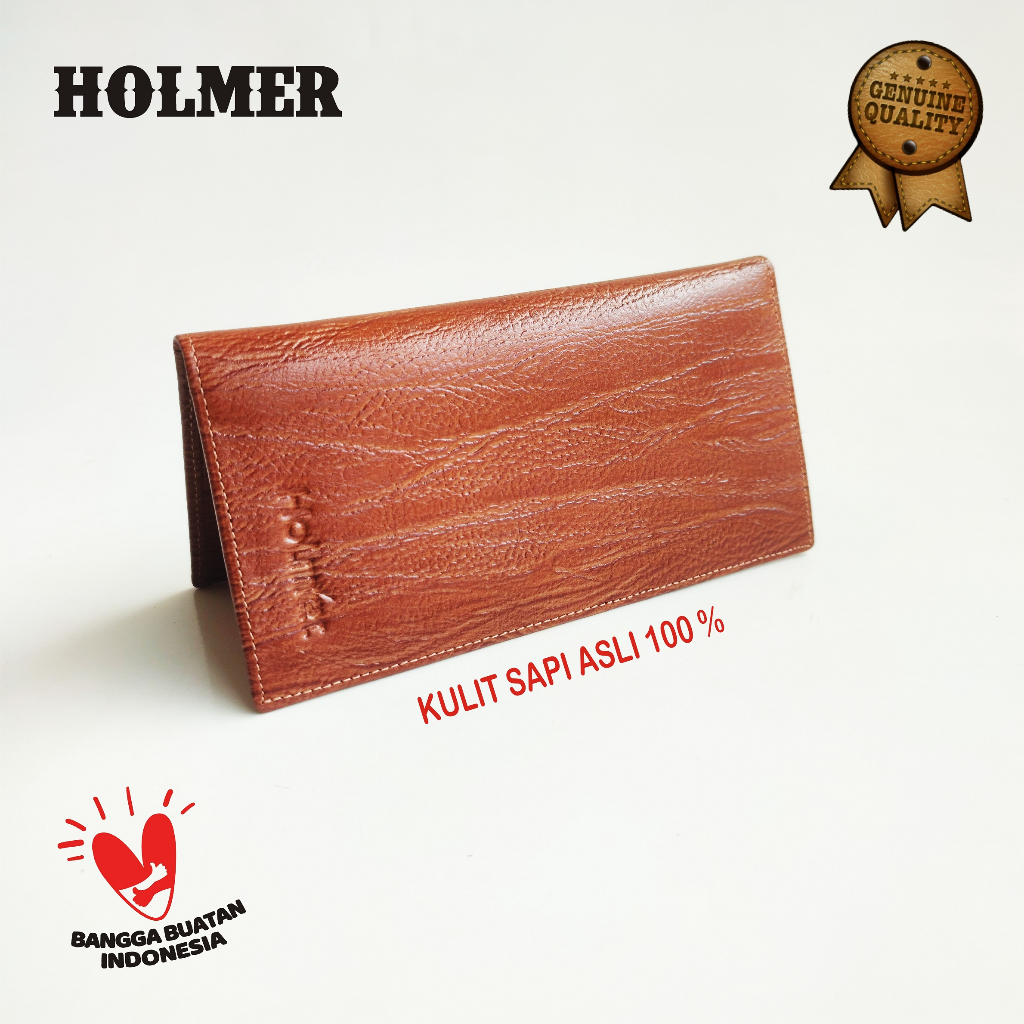 Jual Dompet KULIT ASLI Pria ORIGINAL 100 % Holmer Brand Indonesia ...