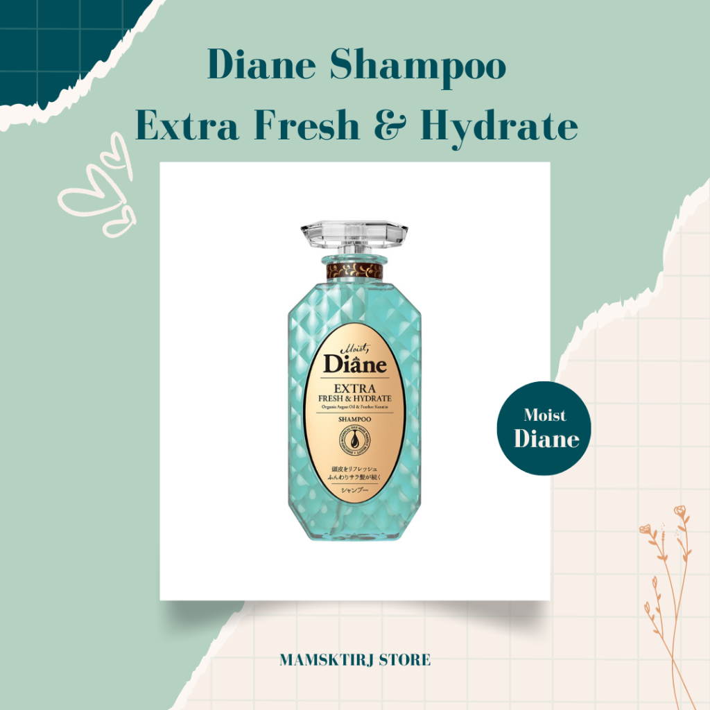 Jual MOIST DIANE SHAMPOO EXTRA MOIST & SHINE 450 ML | Shopee Indonesia