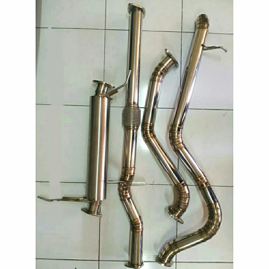 Jual Knalpot Racing Plus Fleksibel Full System Mitsubishi All New ...