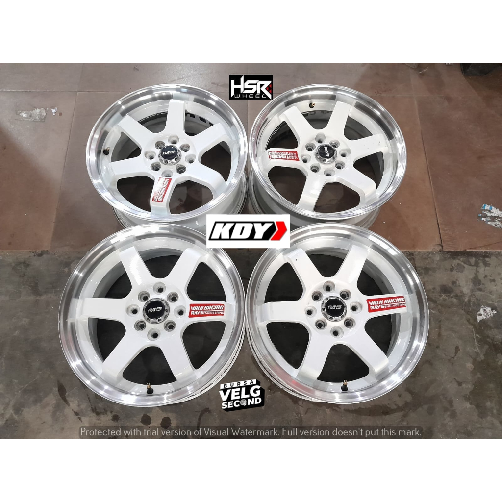 Jual VELG MOBIL SECOND CLONG TE37 RING 16 LEBAR 7 PCD 4X100/114,3 OFFSET/ET35 | Shopee Indonesia