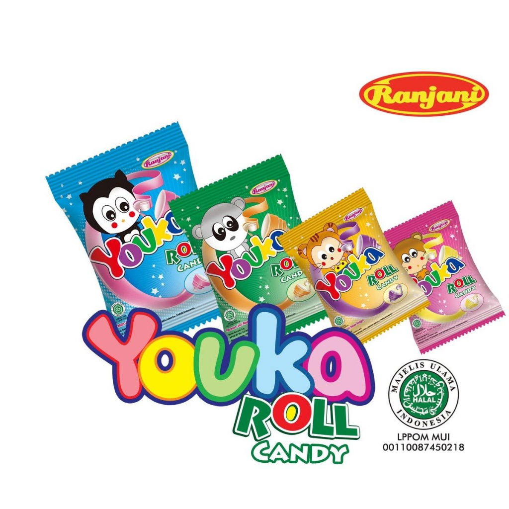Jual YOUKA ROLL Candy Permen Ranjani | Shopee Indonesia