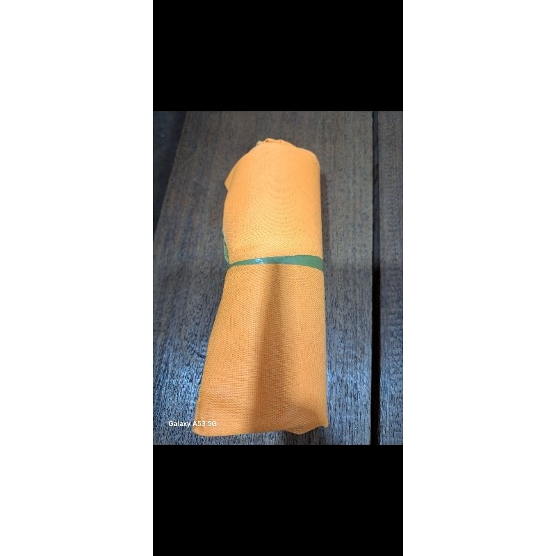 Jual kain kuning kain keramat bahan tetoran 1 meter. | Shopee Indonesia