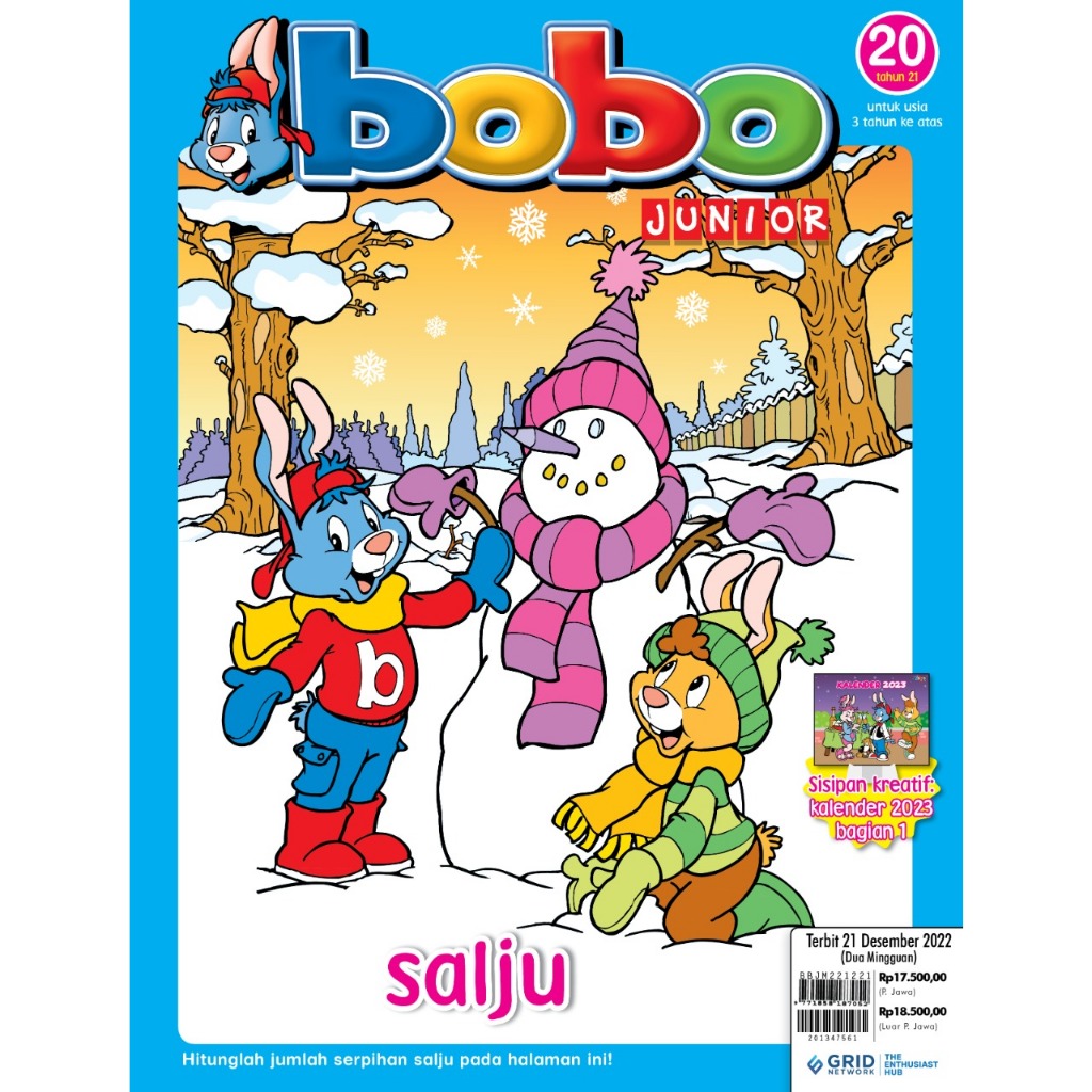 Jual Bobo Junior edisi 2022 - Edisi 20 (EDISI TERAKHIR) | Shopee Indonesia