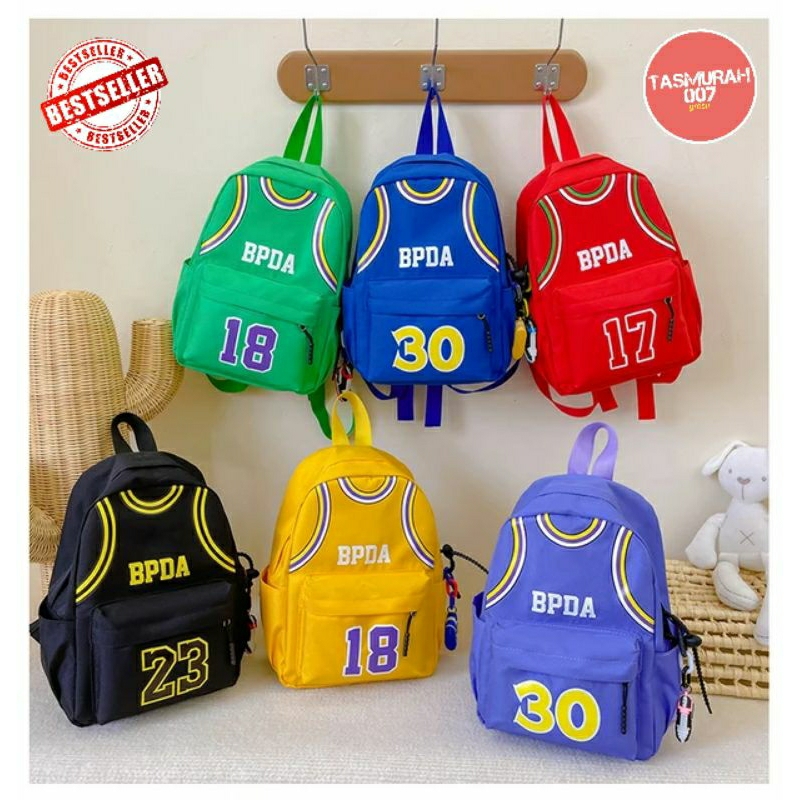 Jual Tas ransel anak sekolah tas karakter Basket anak TK PAUD | Shopee ...