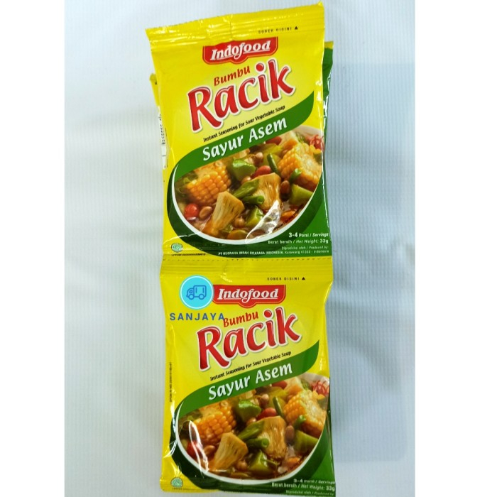 Jual Bumbu Racik Instan Indofood Masakan SAYUR ASEM | Shopee Indonesia