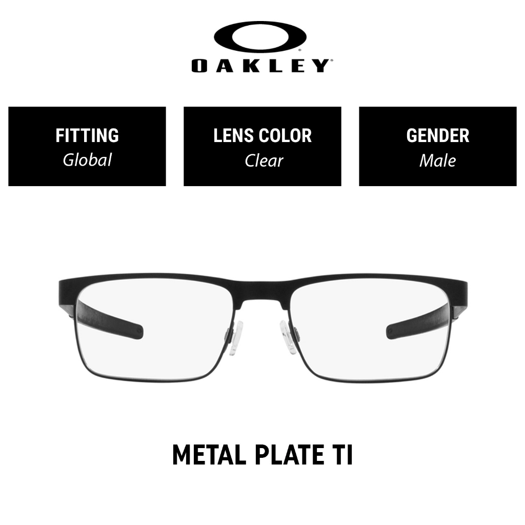Jual OAKLEY Metal Plate TI | OX5153 515301 | Global | Eyeglasses | 34mm ...