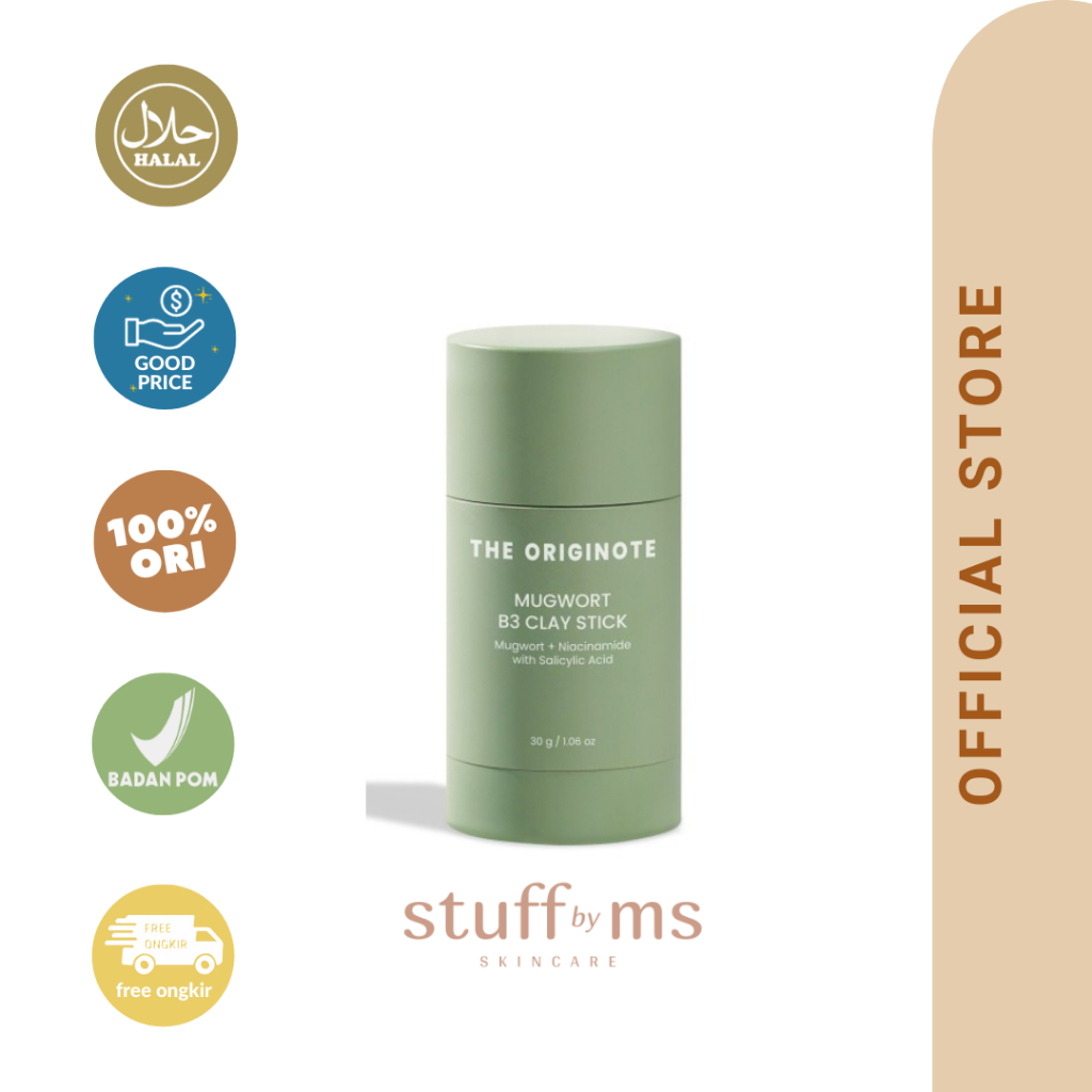 Jual The Originote Mugwort B3 Clay Stick Mask - 40g | Shopee Indonesia