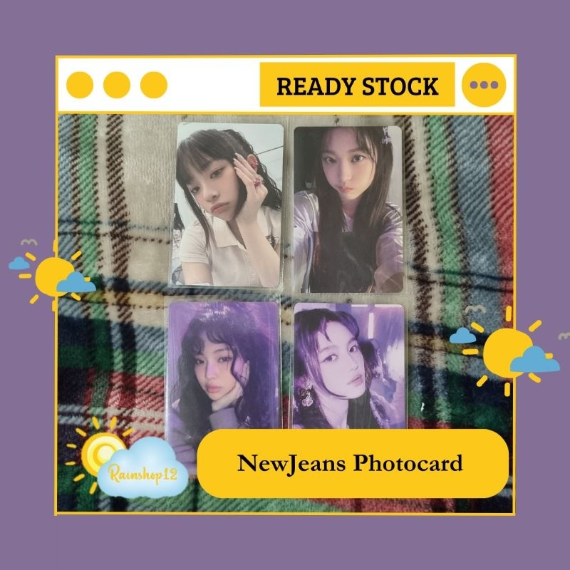 Jual [READY STOCK] Photocard NewJeans Get Up Bunny Beach Bag Weverse Haerin Hanni Hyein Danielle ...