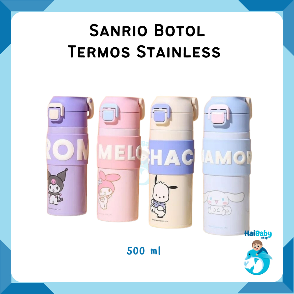Jual Tumbler Sanrio Termos Botol Minum Sanrio Stainless 316 500ml | Shopee Indonesia