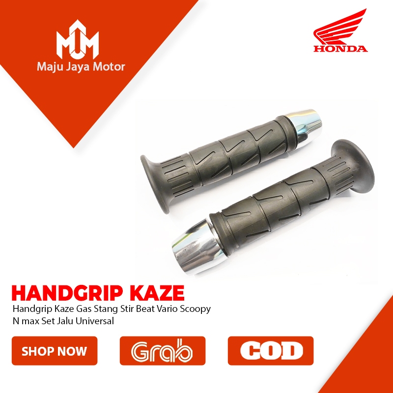 Jual Handgrip Hand Grip Handfat Hanfat Karet Gas Stang Stir Motor Kaze ...