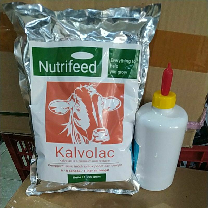 Jual BONUS DOT sapi Susu kalvolak 1kg susu anti diare | Shopee Indonesia
